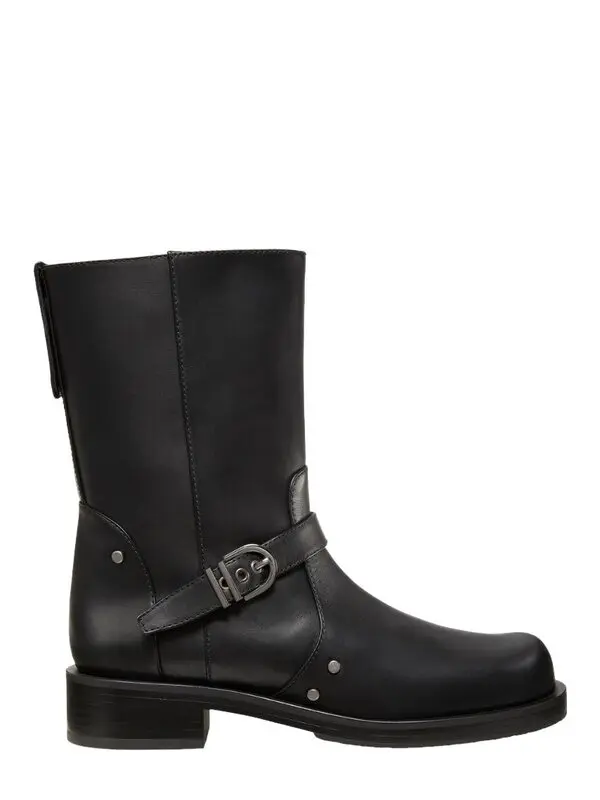 STUART WEITZMAN Maverick Leather Boots - Black