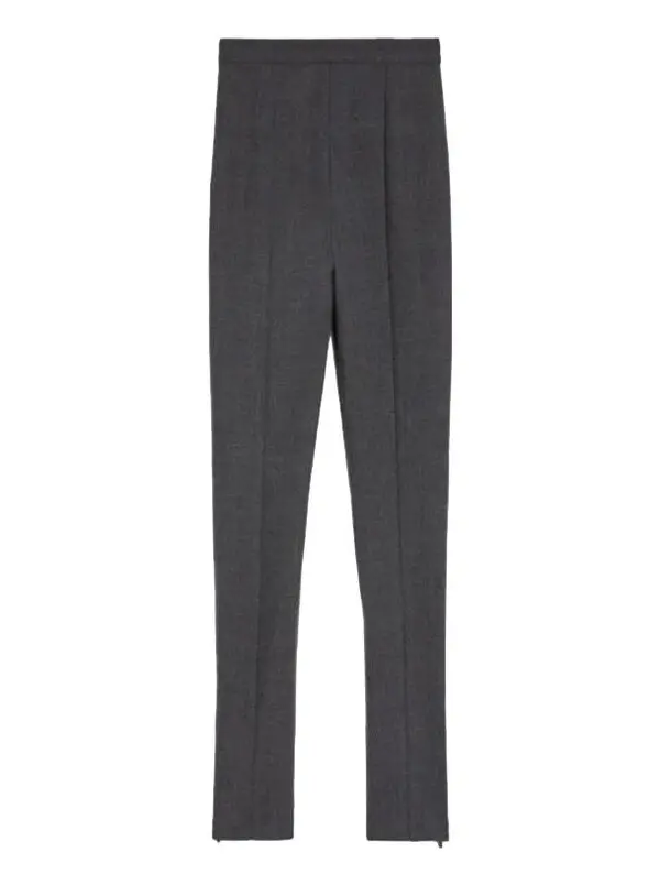 JIL SANDER Stretch High-waisted Leggings - Asphalt Color
