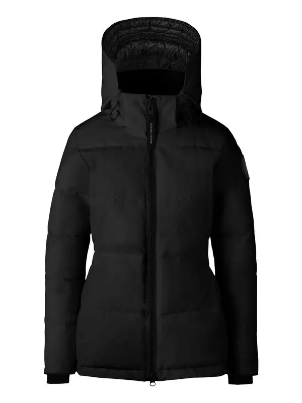 Canada Goose Hooded Down Jacket - Black