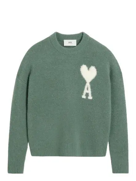 Ami De Coeur Wool Sweater - Green