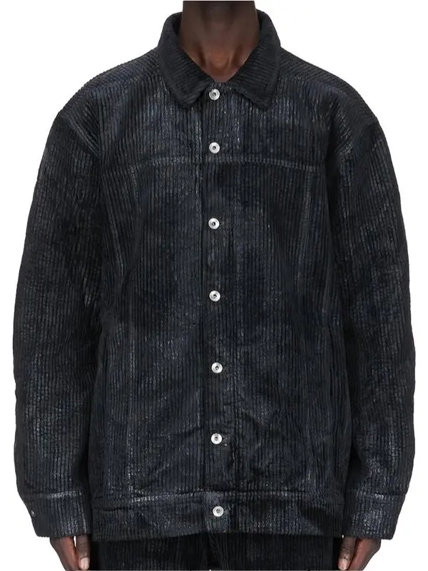 Rick Owens Jumbo Corduroy Jacket - Black