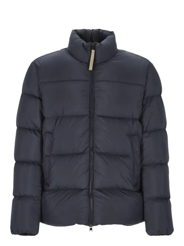 Woolrich Quilted High-neck Down Jacket - Black