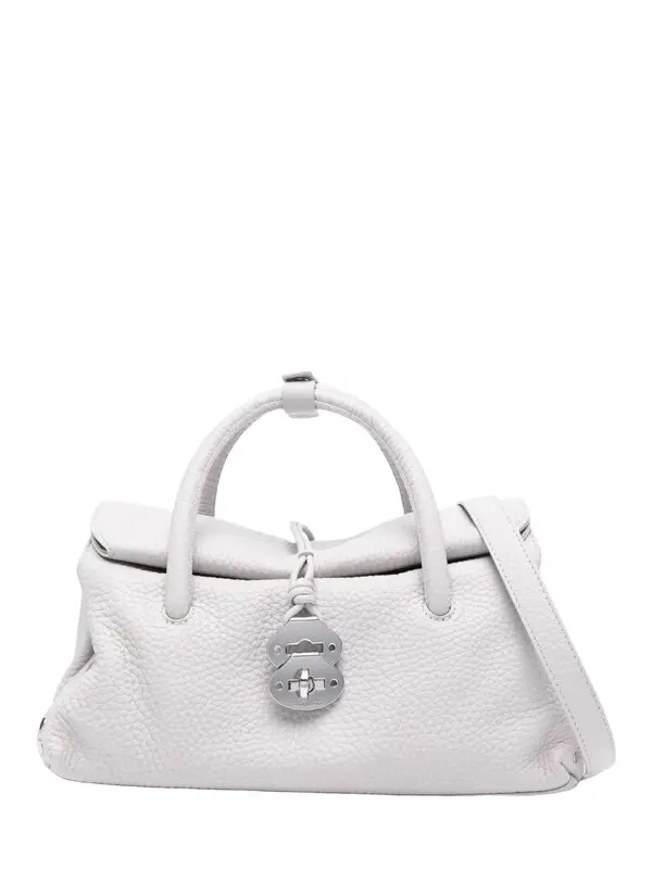 ZANELLATO Logo Shoulder Bag - White