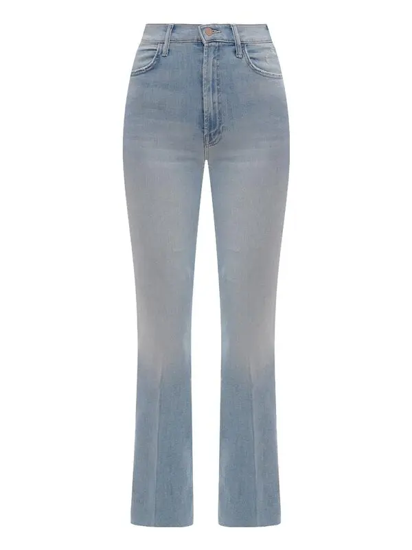 MOTHER High-waist Bootcut Jeans - Gray