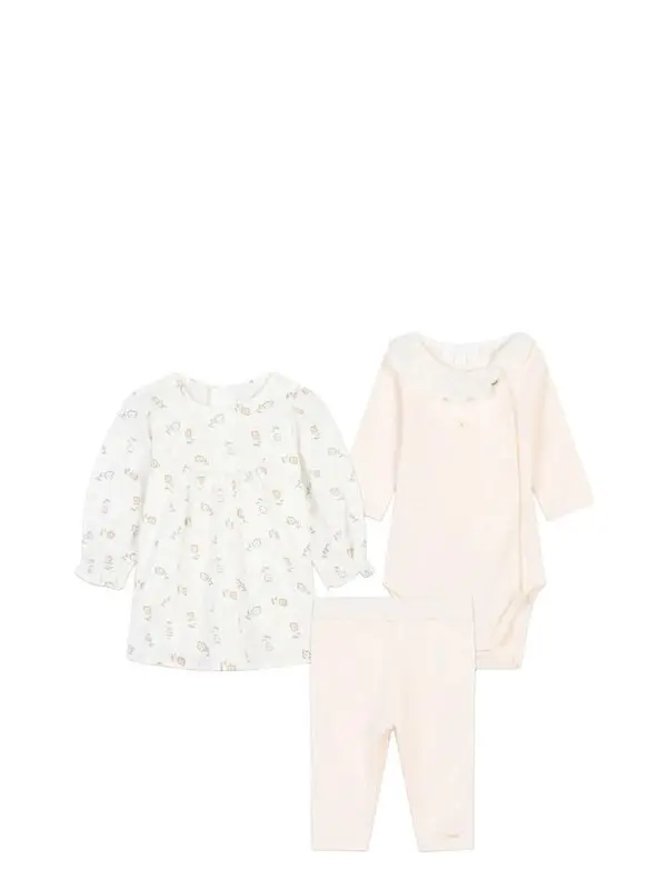 Chloé Organic Cotton Three-piece Set - White