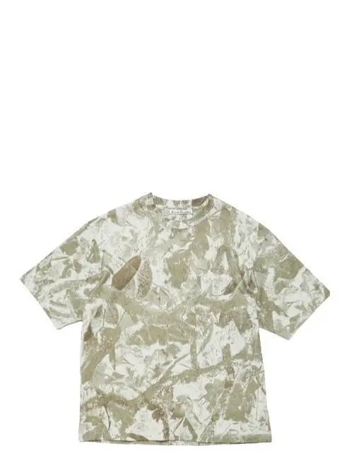 Acne Studios Short Sleeve Crewneck T-shirt - White