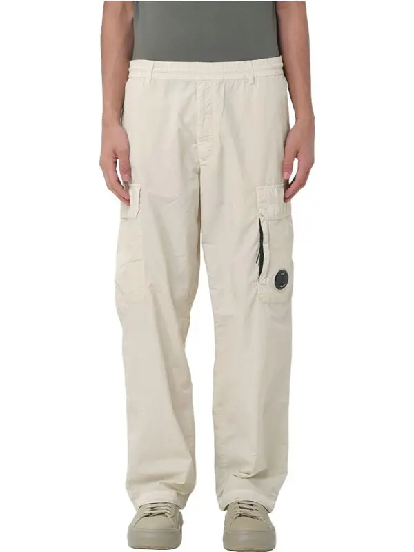 C.P. COMPANY Cargo Lens Trousers - Nude