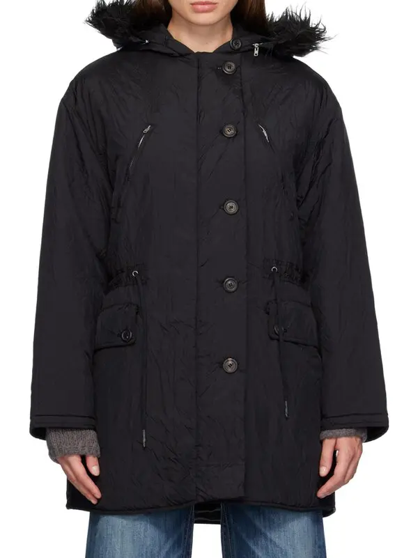 Our Legacy Subtle Parka" Coat - Black