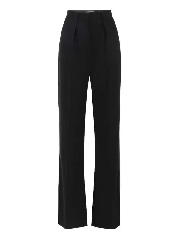 Elisabetta Franchi Tailored Straight-leg Trousers - Black