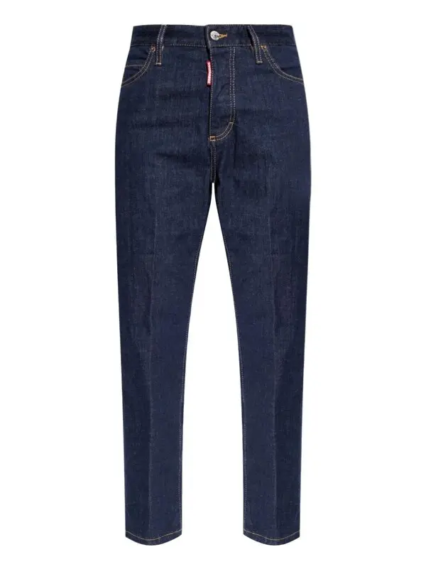 Dsquared2 Straight Leg Jeans - Navy Blue