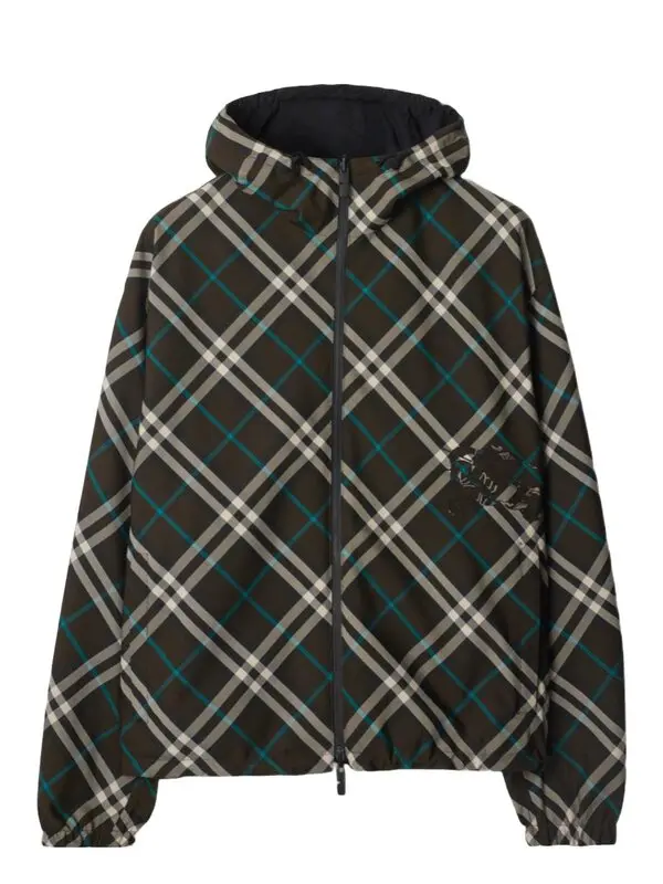 Burberry Vintage Check Reversible Zip-up Jacket - Snug