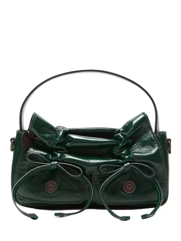Acne Studios Multi-pocket Crossbody Bag - Dark Green