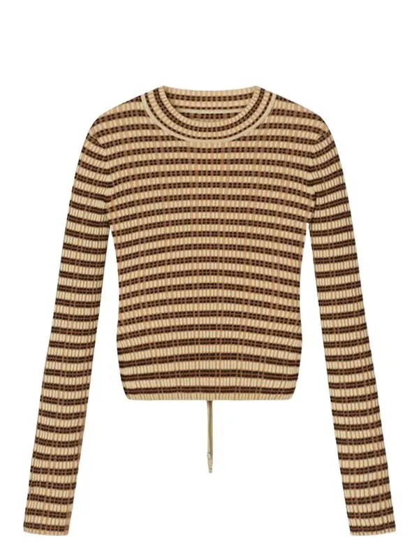 Nanushka Perrie Striped Ribbed Top - Multicolor