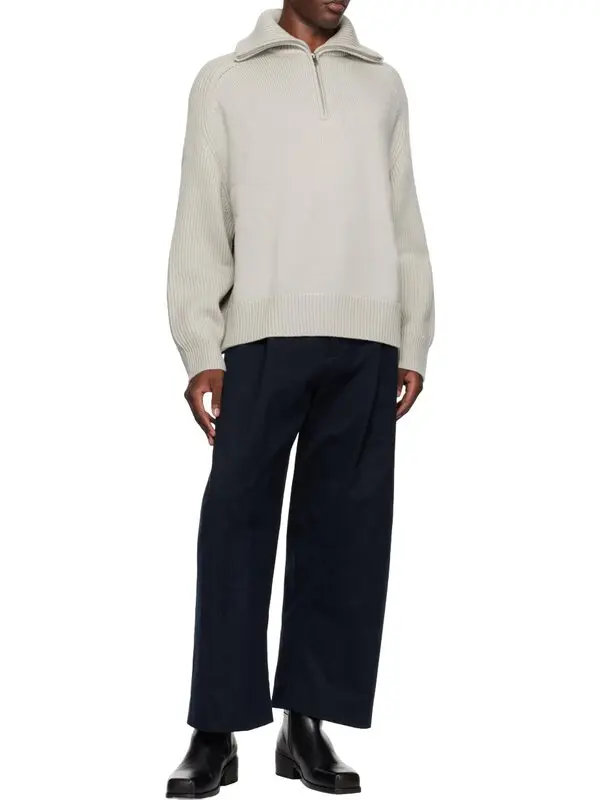Studio Nicholson Level Knitted Sweater - Nude