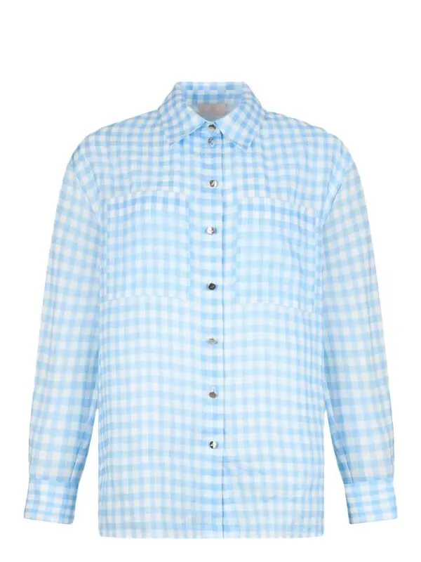 Liu Jo Vichy Check Shirt - Lattice Pattern