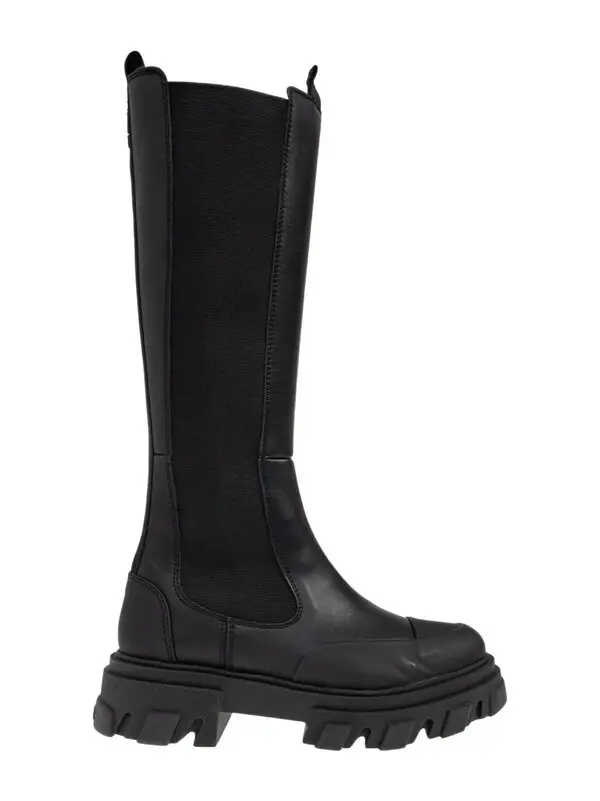 GANNI 55mm Knee-high Boots - Black