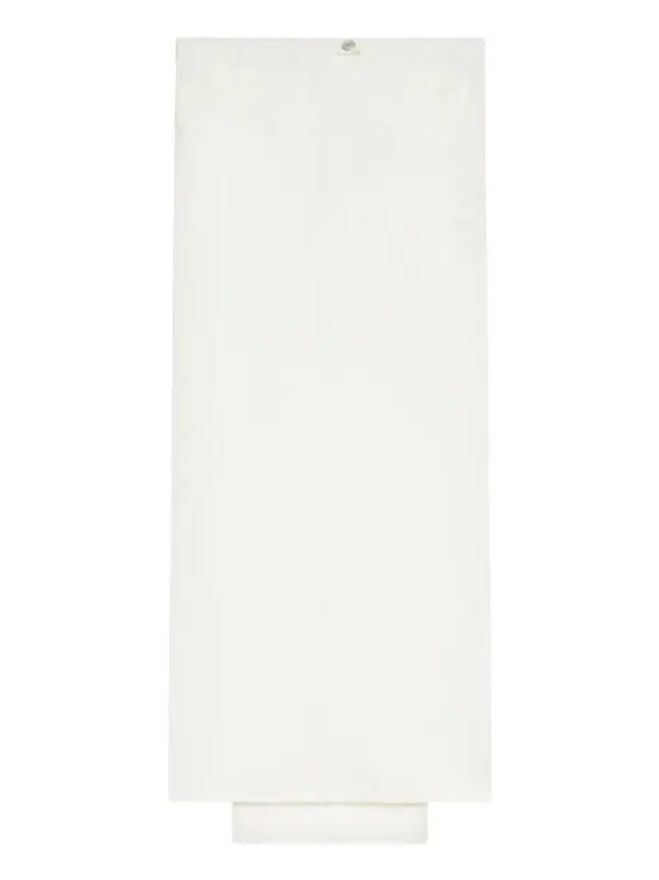 COURREGES Heritage Denim Long Skirt - White
