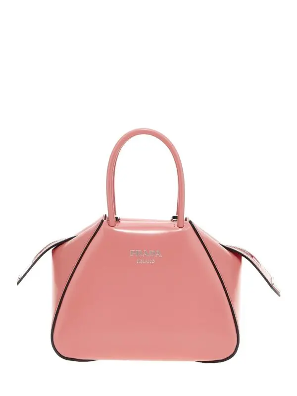 Prada Supernova Brushed Leather Tote Bag - Pink
