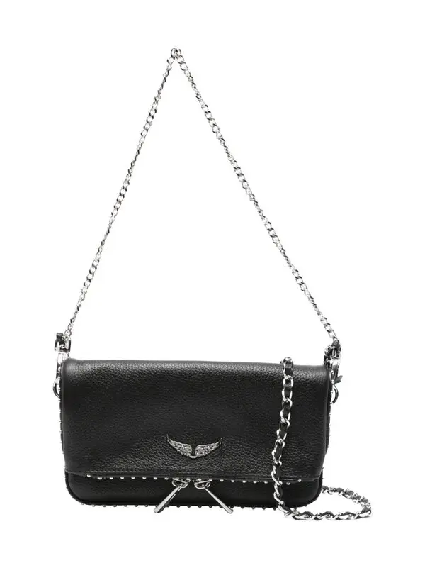 Zadig&Voltaire Rockstuds Shoulder Bag - Black