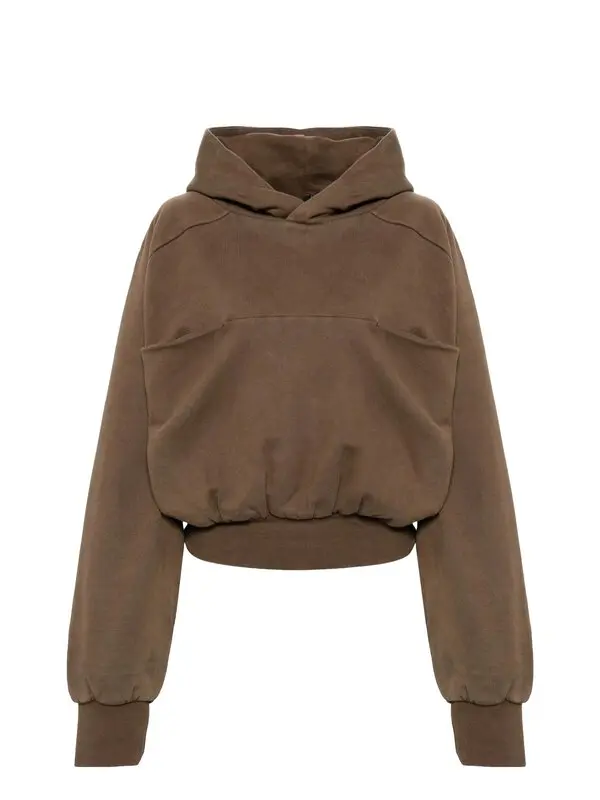 ENTIRE STUDIOS Double Double Hoodie - Brown