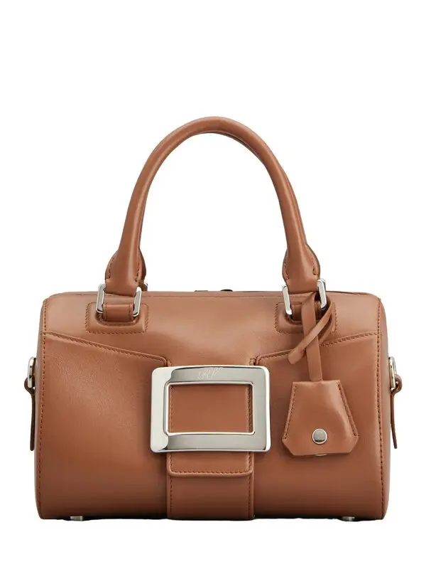 ROGER VIVIER Belle Vivier Mini Tote Bag - Brown
