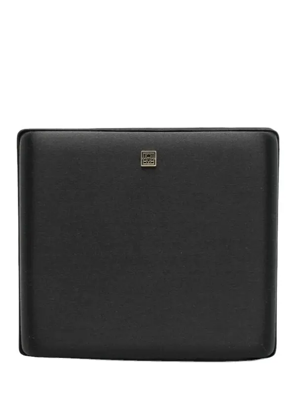TOTEME Satin Box Clutch - Black