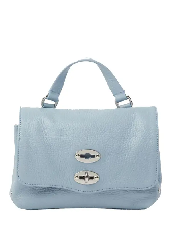 ZANELLATO Logo Shoulder Bag - Gray