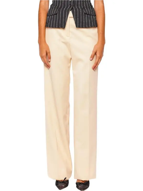 Zimmermann Illustration Straight Tux Pants - Tea