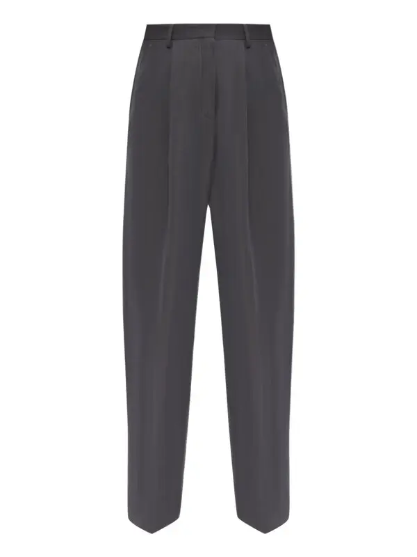 Dries Van Noten Wide-leg Casual Pants - Grey