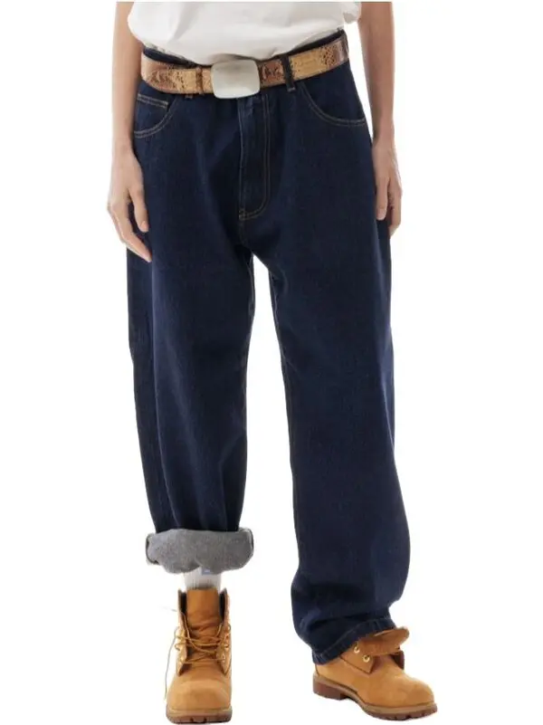 LC23 Belt Ring Jeans - Black