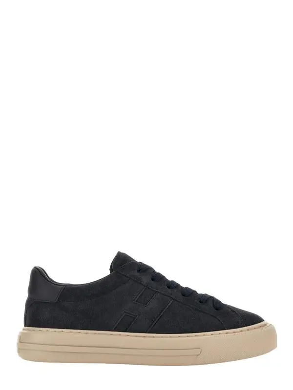 Hogan H691 Side H Patch Sneakers - Blue