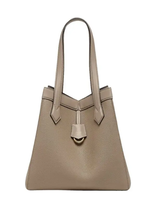 Fendi Origami Medium Tote Bag - Gray