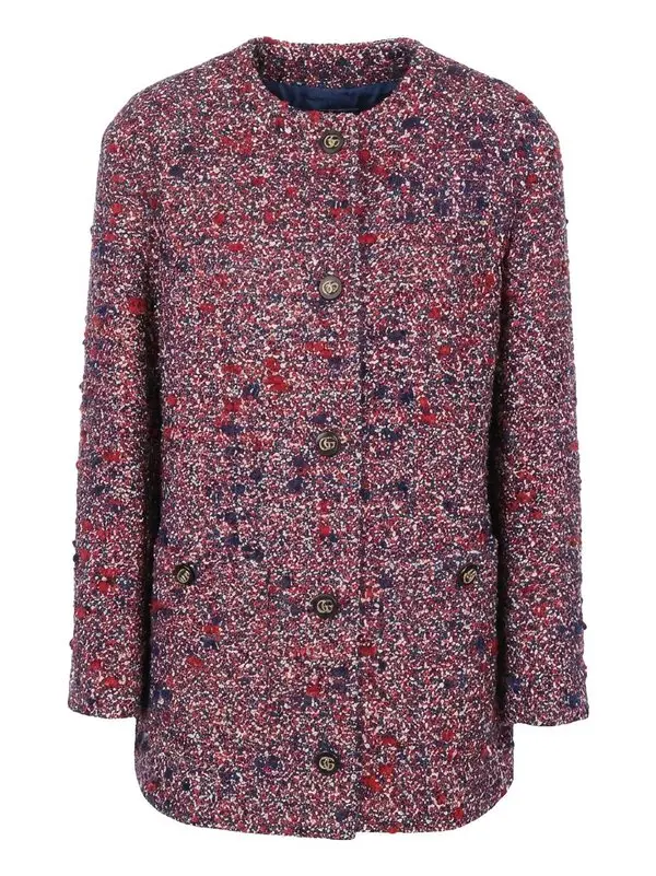 Gucci Wool Bouclé Jacket - Multicolor