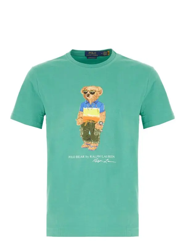 Polo Ralph Lauren Polo Bear Printed Crewneck T-shirt - Green