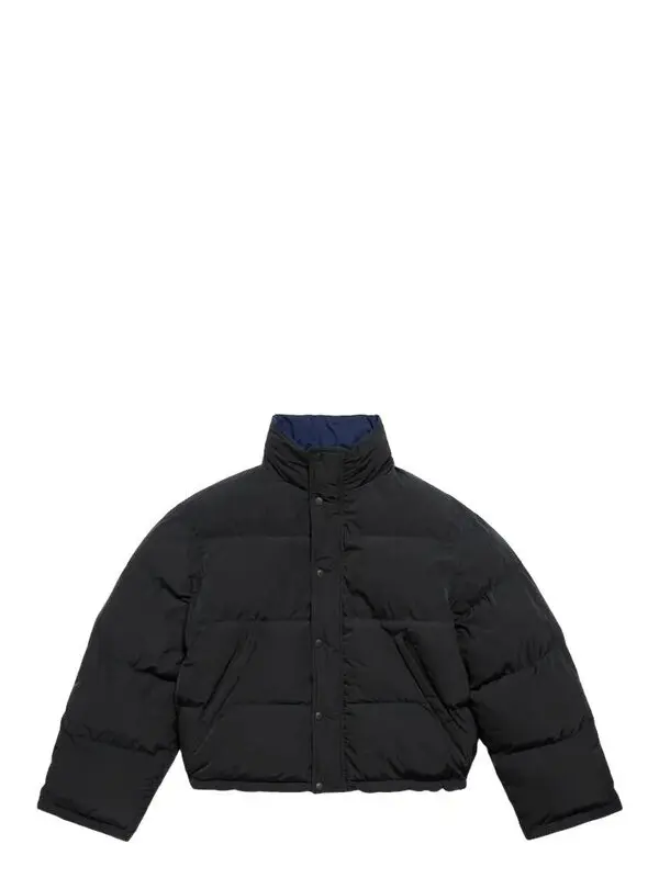 Balenciaga Loop Sports Icon Reversible Puffer Jacket - Black