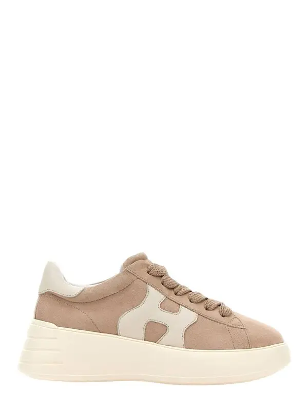 Hogan Rebel Low-top Sneakers - Nude