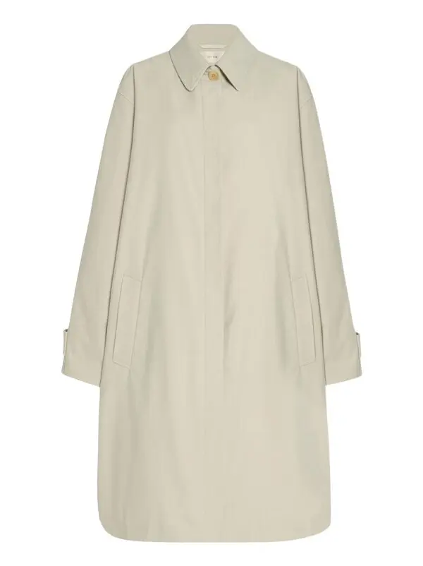 THE ROW Single-breasted Coat - Nude