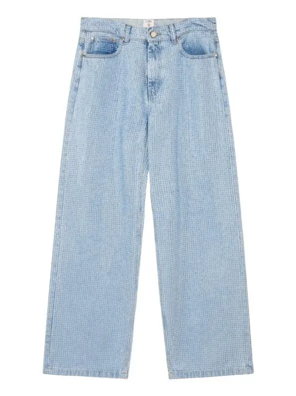 Casablanca Embellished Jeans - Blue
