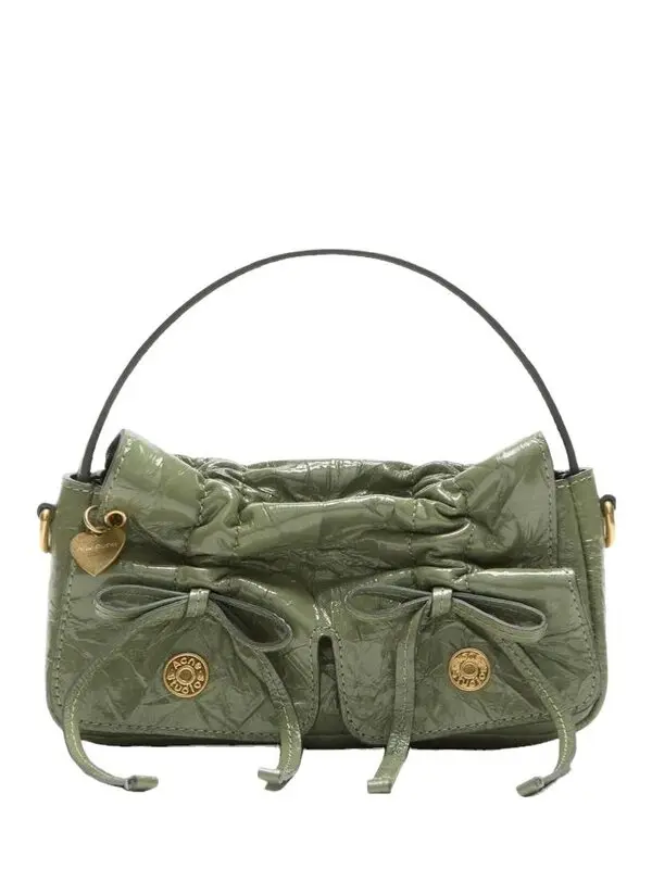 Acne Studios Micro Bag With Knotted Detail - Wheat Green