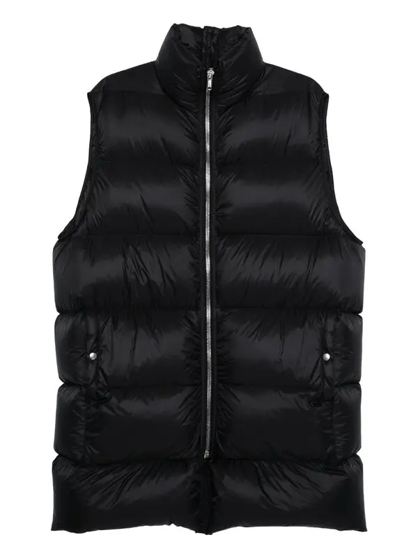 Rick Owens Padded Gilet - Black