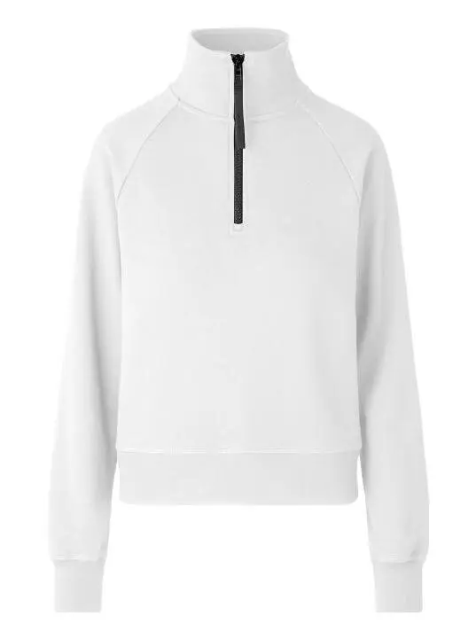 Canada Goose Half-zip Sweater - White
