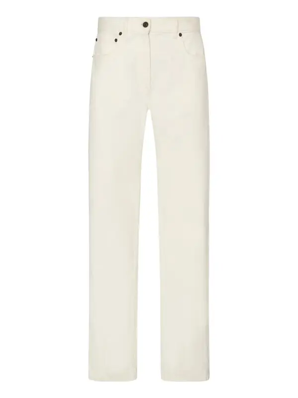THE ROW Burty Jeans - White