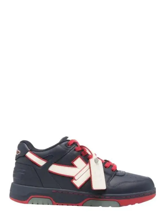 Off-White Out Of Office "arrow" Detail Sneakers - Black