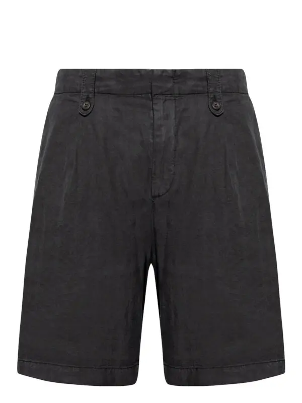 Eleventy Tailored Casual Pleated Shorts - Grey