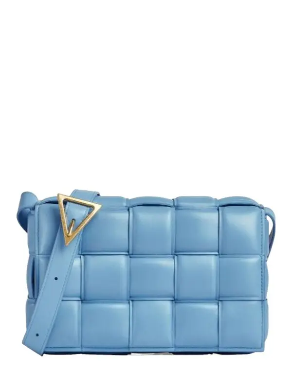 Bottega Veneta Cassette Strapped Crossbody Bag - Blue
