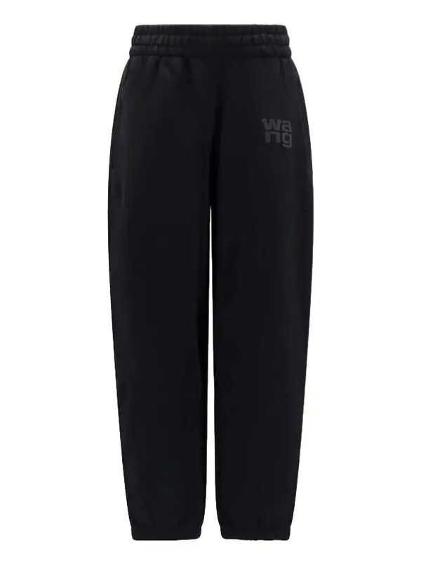 Alexander Wang Puff Logo Track Pants - Black