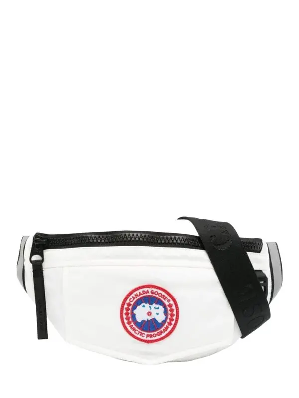 Canada Goose Logo Patch Belt Bag - White