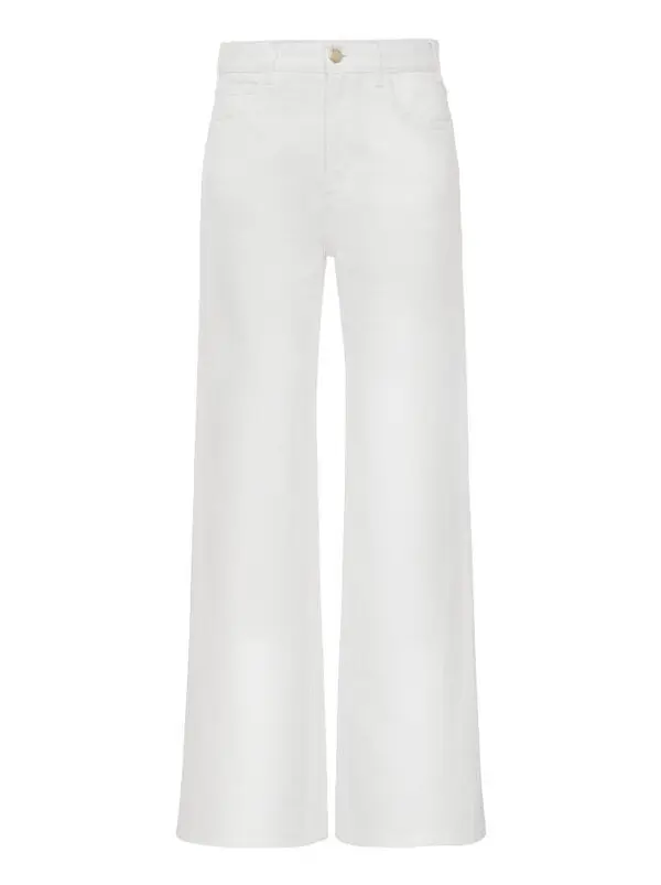 Chloé Boyfriend Straight-leg Jeans - White