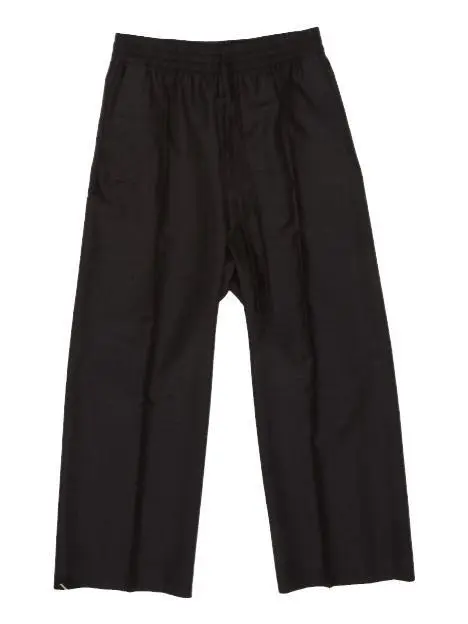 Fear Of God Elasticated Waistband Wide-leg Trousers - Black