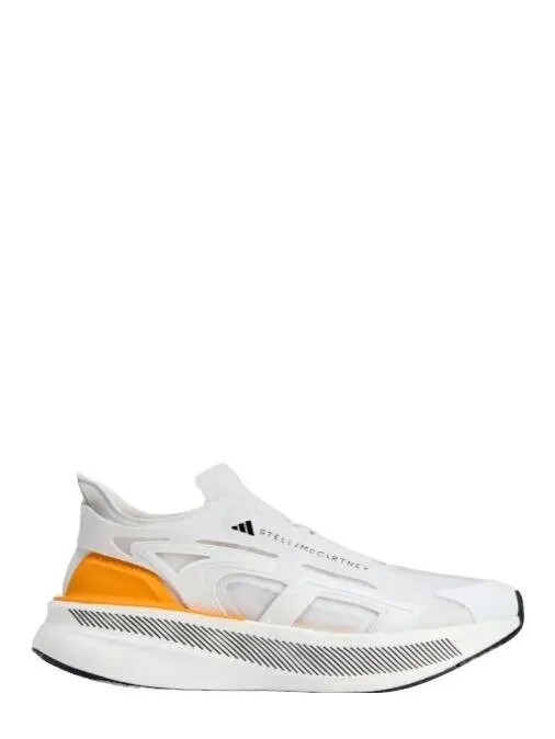 Adidas By Stella McCartney Ultraboost 5 Lace-up Sneakers - Cloud White/semi-solar Slime Color/ Eqt Yellow